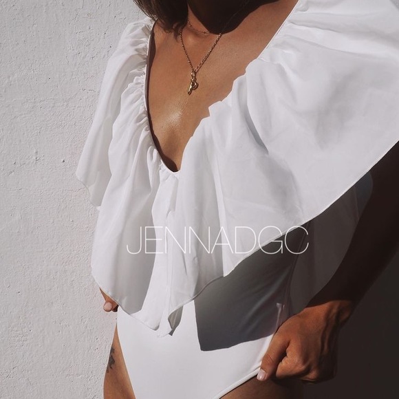 Zara | Swim | Nwt Zara Maxi Ruffle Swimsuit | Poshmark